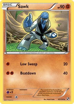 Sawk | Black & White | TCG Card Database | Pokemon.com