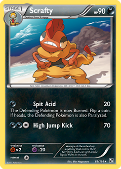 Scrafty | Black & White | TCG Card Database | Pokemon.com