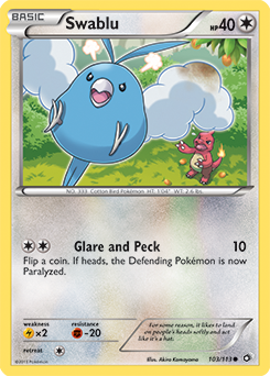 Swablu | Black & White—Legendary Treasures | TCG Card Database ...