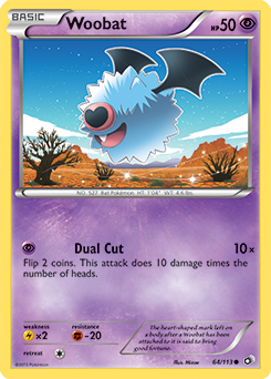Woobat | Black & White—Legendary Treasures | TCG Card Database ...