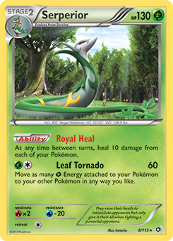 Serperior | Black & White—Legendary Treasures | TCG Card Database ...