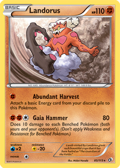 Landorus | Black & White—Legendary Treasures | TCG Card Database ...