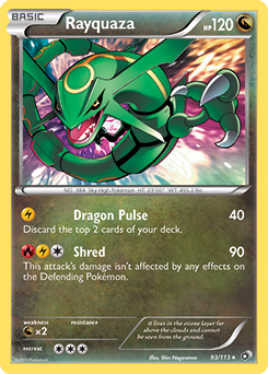 Rayquaza | Black & White—Legendary Treasures | TCG Card Database ...