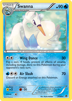 Swanna | Black & White—Emerging Powers | TCG Card Database | Pokemon.com