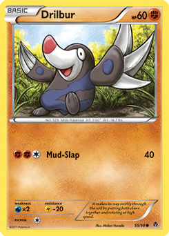 Drilbur | Black & White—Emerging Powers | TCG Card Database | Pokemon.com