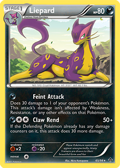Liepard | Black & White—Emerging Powers | TCG Card Database | Pokemon.com