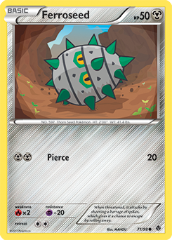 Ferroseed | Black & White—Emerging Powers | TCG Card Database | Pokemon.com