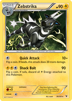 Zebstrika | Black & White—Noble Victories | TCG Card Database | Pokemon.com