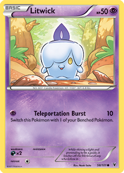 Litwick | Black & White—Noble Victories | TCG Card Database | Pokemon.com