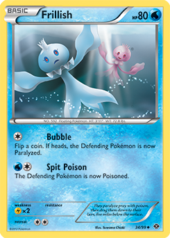 Frillish | Black & White—Next Destinies | TCG Card Database | Pokemon.com