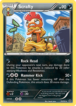 Scrafty | Black & White—Next Destinies | TCG Card Database | Pokemon.com