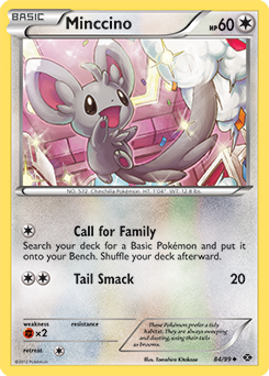 Minccino | Black & White—Next Destinies | TCG Card Database | Pokemon.com