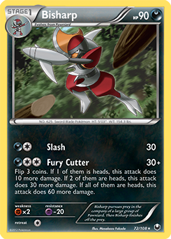 Bisharp | Black & White—Dark Explorers | TCG Card Database | Pokemon.com