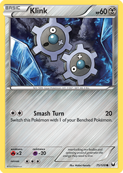 Klink | Black & White—Dark Explorers | TCG Card Database | Pokemon.com