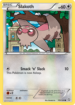 Slakoth | Black & White—Dragons Exalted | TCG Card Database | Pokemon.com