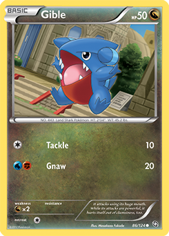 Gible | Black & White—Dragons Exalted | TCG Card Database | Pokemon.com
