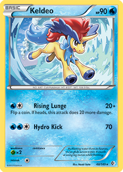 Keldeo | Black & White—Boundaries Crossed | TCG Card Database | Pokemon.com