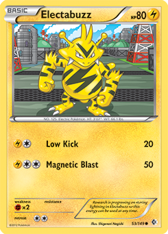 Electabuzz | Black & White—Boundaries Crossed | TCG Card Database ...