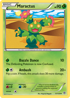 Maractus | Black & White—Plasma Storm | TCG Card Database | Pokemon.com