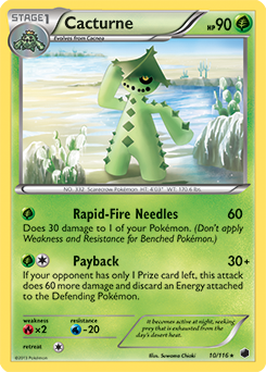 Cacturne | Black & White—Plasma Freeze | TCG Card Database | Pokemon.com