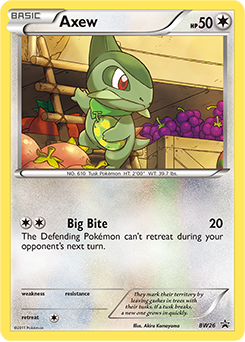 Axew | BW—Promo | TCG Card Database | Pokemon.com