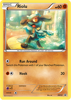 Riolu | BW—Promo | TCG Card Database | Pokemon.com