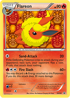 Flareon | BW—Promo | TCG Card Database | Pokemon.com