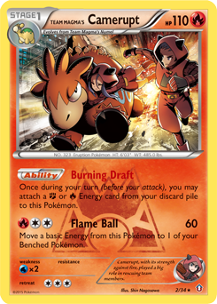 Team Magma’s Camerupt | Double Crisis | TCG Card Database | Pokemon.com
