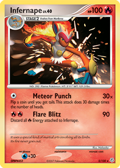 Infernape | Diamond & Pearl | TCG Card Database | Pokemon.com