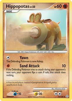Hippopotas | Diamond & Pearl | TCG Card Database | Pokemon.com