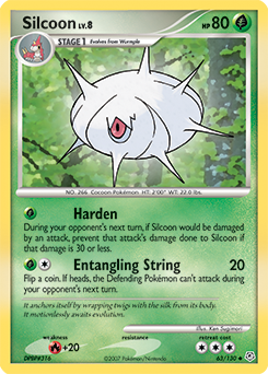 Silcoon | Diamond & Pearl | TCG Card Database | Pokemon.com