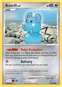 Azurill | Diamond & Pearl | TCG Card Database | Pokemon.com