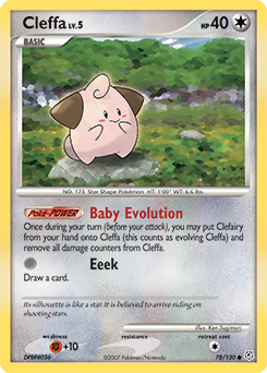 Cleffa | Diamond & Pearl | TCG Card Database | Pokemon.com