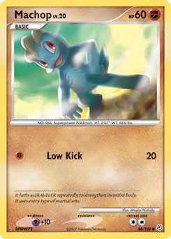 Machop | Diamond & Pearl | TCG Card Database | Pokemon.com