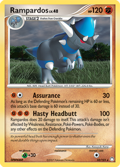 Rampardos | Diamond & Pearl—Mysterious Treasures | TCG Card Database ...