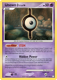 Unown I | Diamond & Pearl—Mysterious Treasures | TCG Card Database ...