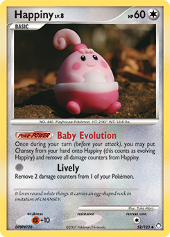 Happiny | Diamond & Pearl—Mysterious Treasures | TCG Card Database ...