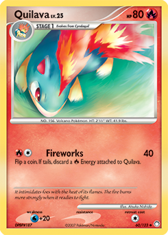 Quilava | Diamond & Pearl—Mysterious Treasures | TCG Card Database ...