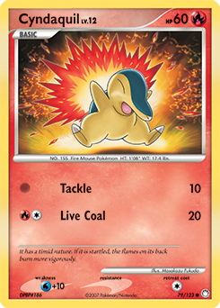 Cyndaquil | Diamond & Pearl—Mysterious Treasures | TCG Card Database ...