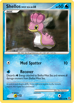 Shellos West Sea | Diamond & Pearl—Secret Wonders | TCG Card Database ...