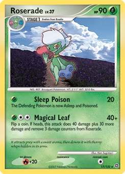 Roserade | Diamond & Pearl—Secret Wonders | TCG Card Database | Pokemon.com