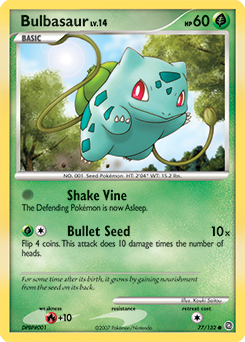 Bulbasaur | Diamond & Pearl—Secret Wonders | TCG Card Database ...