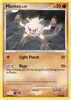 Mankey | Diamond & Pearl—Great Encounters | TCG Card Database | Pokemon.com