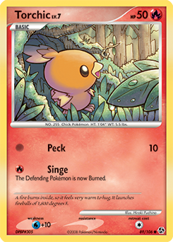 Torchic | Diamond & Pearl—Great Encounters | TCG Card Database ...