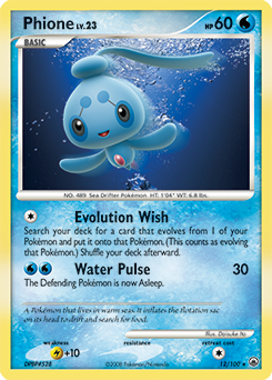Phione | Pokédex