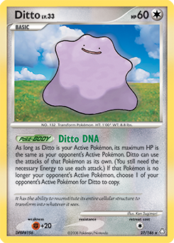 Ditto | Diamond & Pearl—Legends Awakened | TCG Card Database | Pokemon.com