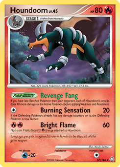 Houndoom | Diamond & Pearl—Legends Awakened | TCG Card Database ...