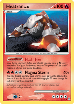 Heatran | Diamond & Pearl—Legends Awakened | TCG Card Database ...