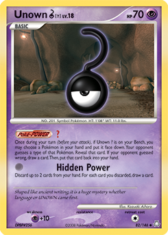 Unown ? | Diamond & Pearl—Legends Awakened | TCG Card Database ...