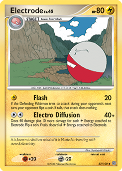 Electrode | Diamond & Pearl—Stormfront | TCG Card Database | Pokemon.com